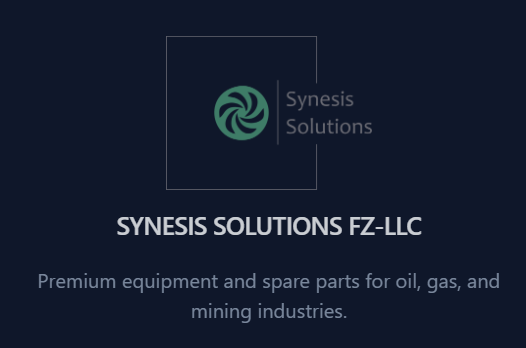 Synesis Solutions FZ-LLC - Oil & Gas and Mining Equipment Supplies
